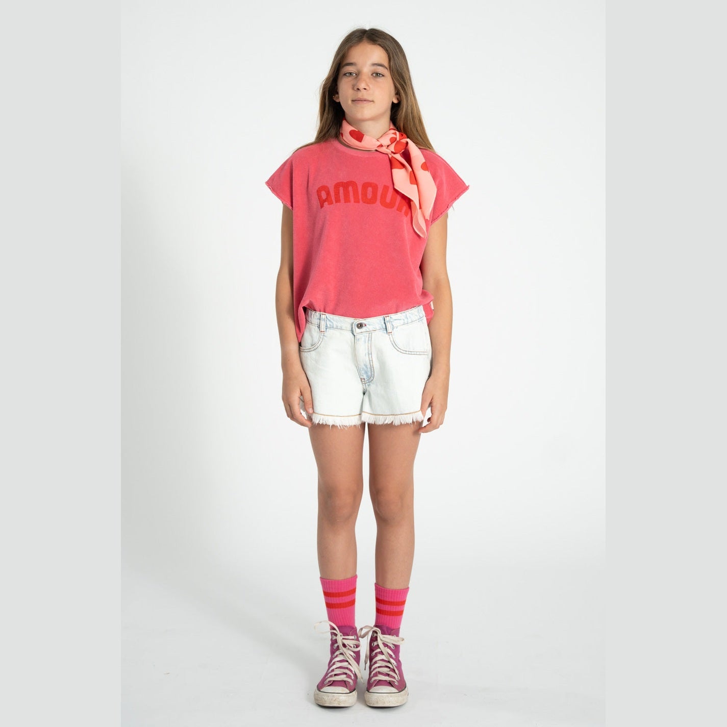 Piupiuchick Sleeveless Pink With "Amour" Print – Studio Play