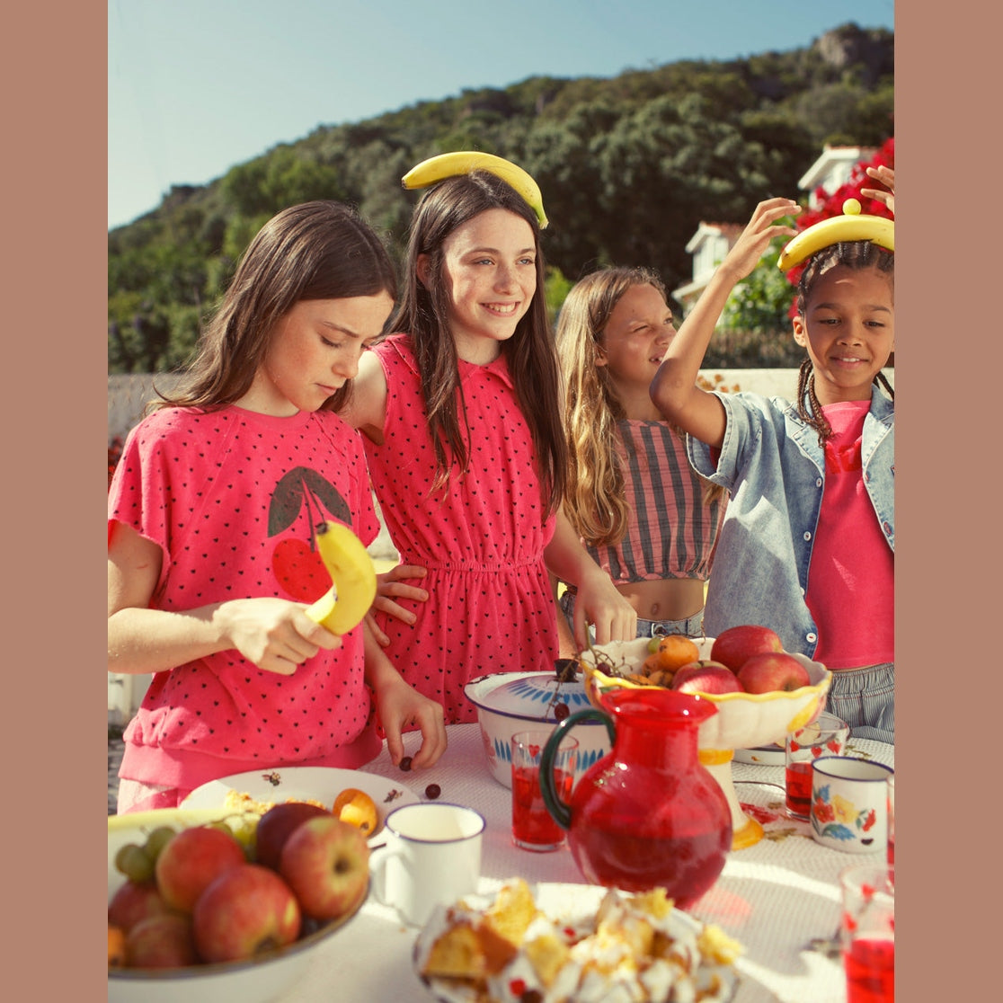 Piupiuchick Sleeveless Pink With "Amour" Print – Studio Play