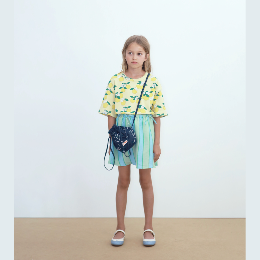 Tiny Cottons Oranges Rib Tee Mellow Yellow – Studio Play